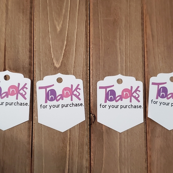 Office | Thank You Tags Product Customer Tag Newbright Bo | Poshmark